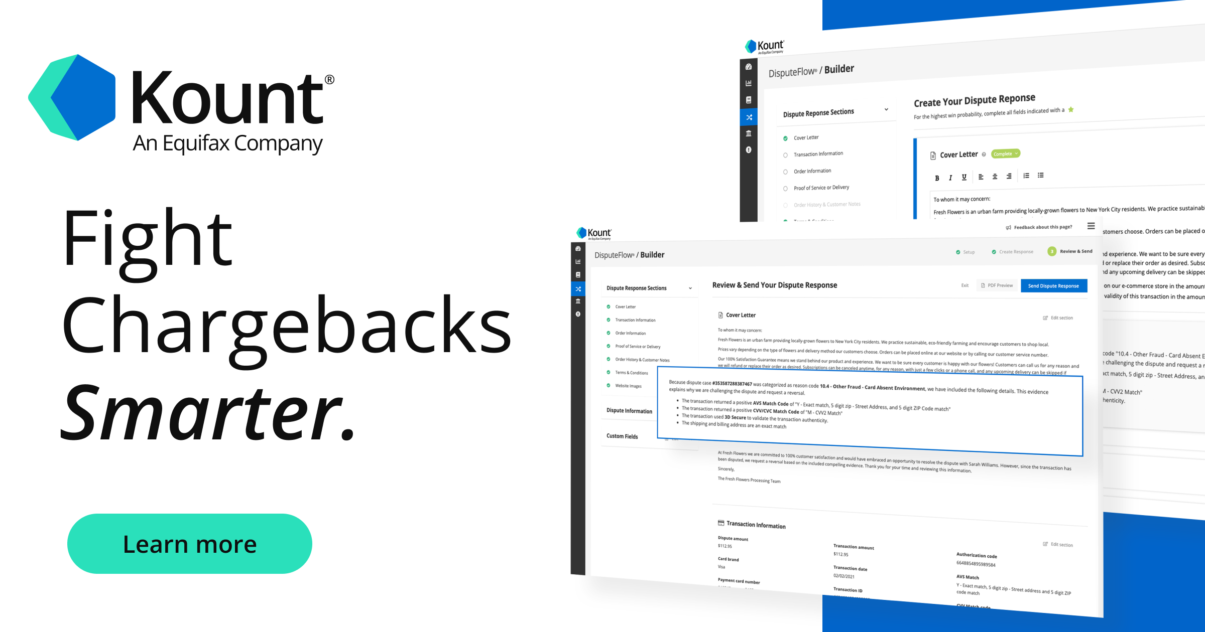 Kount customers fighting chargebacks | Kount