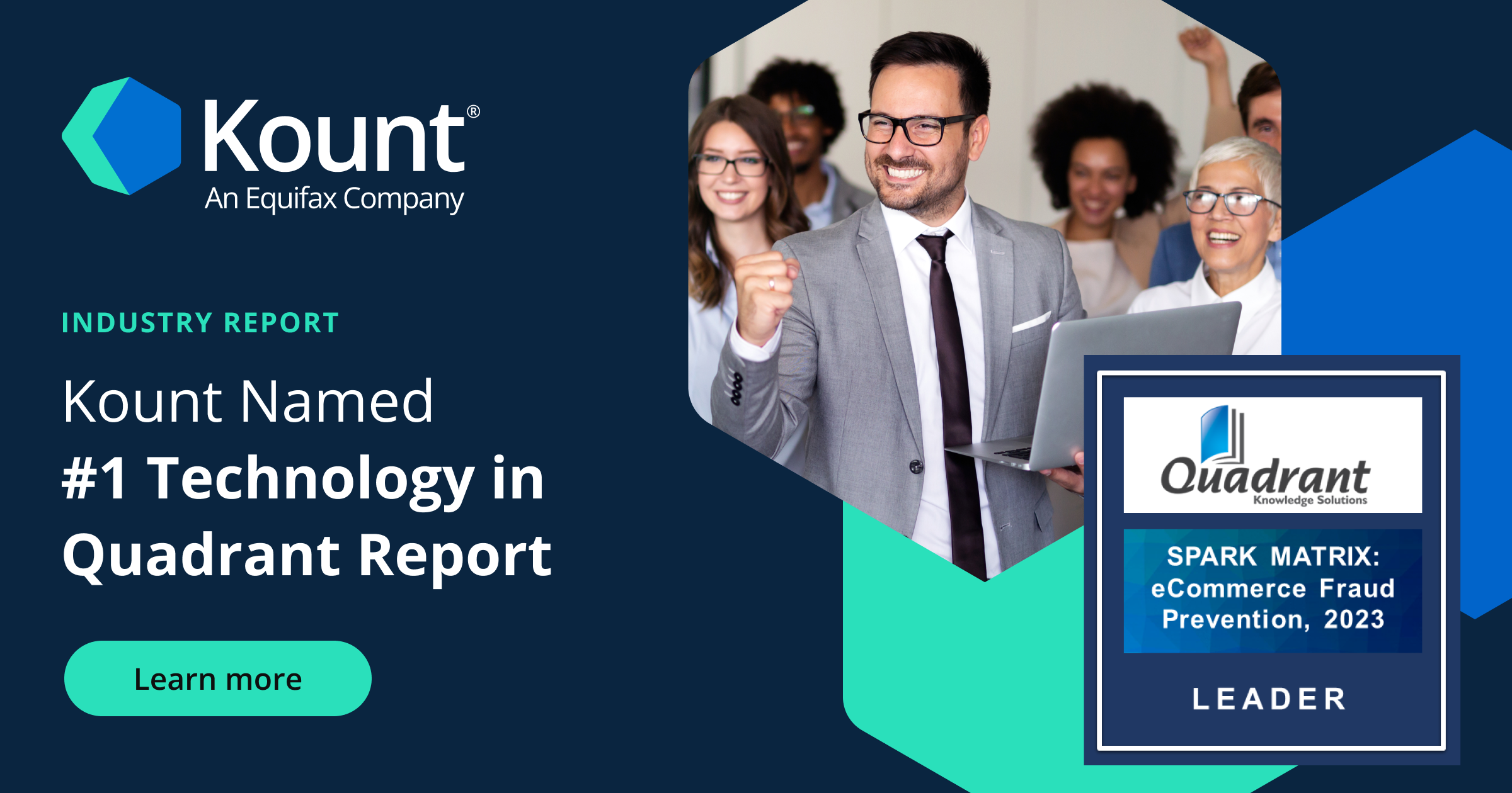 Kount Named #1 Technology in Quadrant Report | Kount